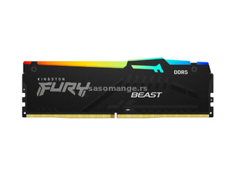 KINGSTON DIMM DDR5 32GB (2x16GB kit) 6800MTs KF568C34BBEAK2-32 FURY Beast Black RGB EXPO