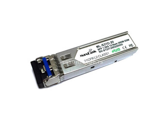 Maxlink 1.25G SFP optički modul,SM, 1310nm, 20km, 2xLC konektor,DDM