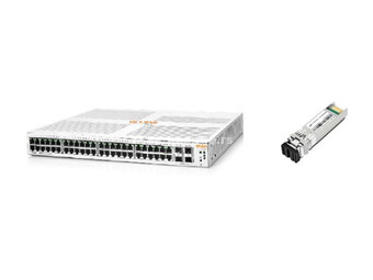 Aruba Instant On 1930 48G 4xSFP + Innoptical SFP+ modul 10G