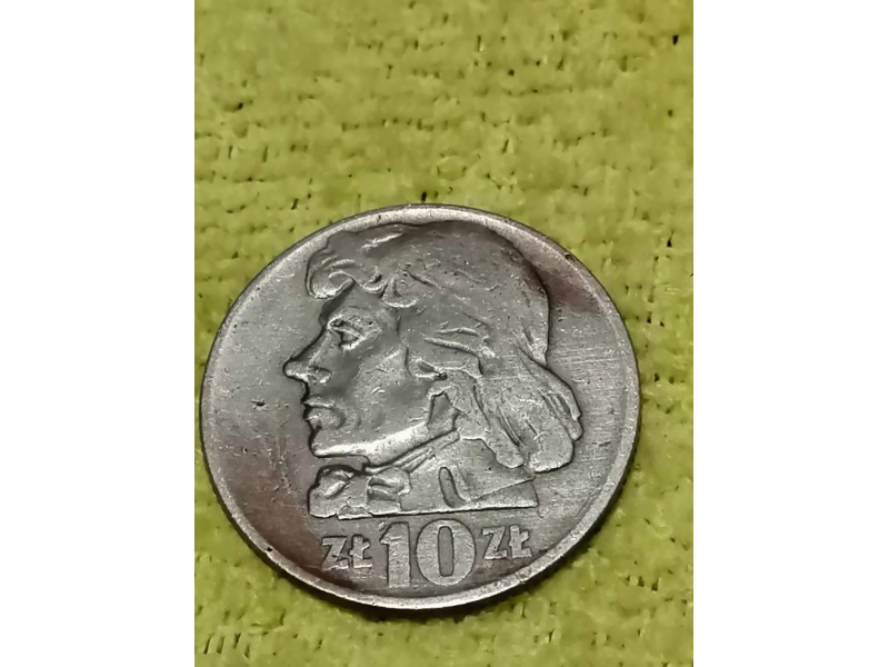 10 ZLOTA 1960.POLJSKA