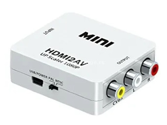 E-GREEN Adapter HDMI - AV RCA 1080P