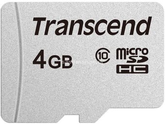 TRANSCEND 4GB, MicroSD kartica, klasa 10 (TS4GUSD300S)