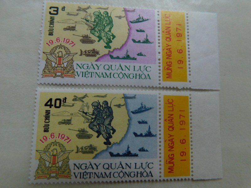 SOUTH VIET-NAM 1971 KOMPLET ČISTA SERIJA