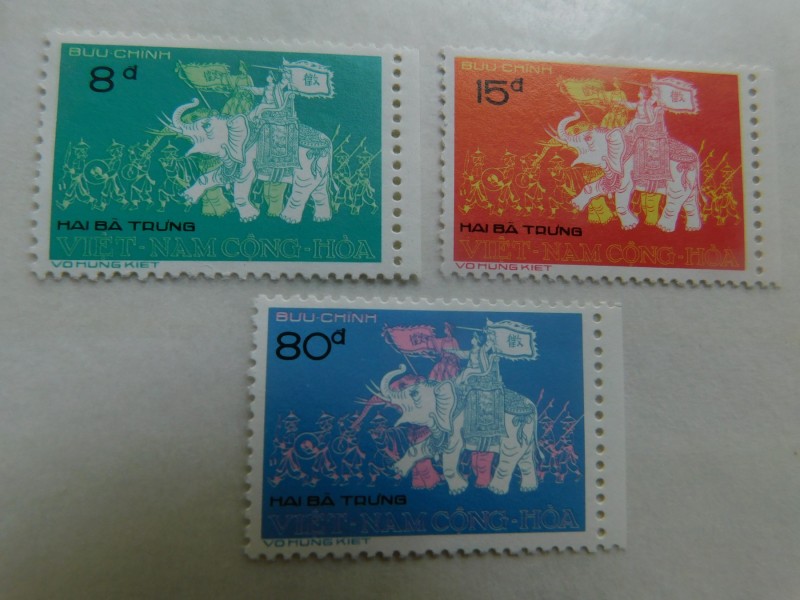 SOUTH VIET-NAM 1974 KOMPLET ČISTA SERIJA