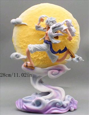 Figura One Piece Luffy Gear 5 lampa 28cm