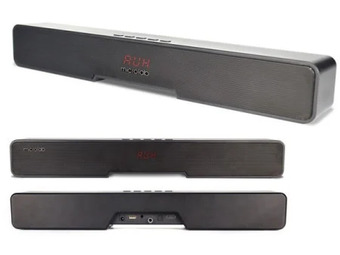 Bluetooth speaker soundbar Microlab Onebar02 LED 2x15W/USB/HDMI/AUX/Optical/Coaxial Crni