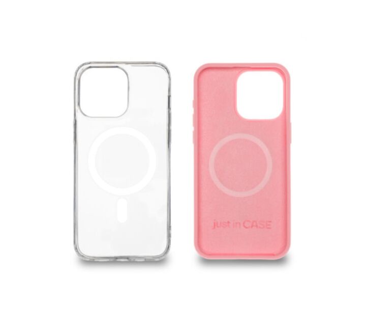 Just in Case 2u1 Extra case MAG MIX PLUS paket za iPhone 15 Pro Max - Pink