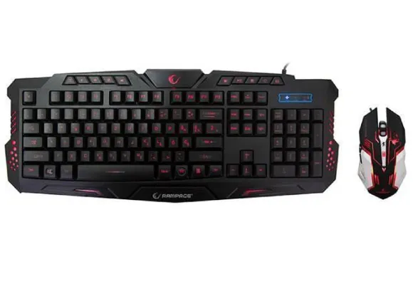 Rampage Gejmerska tastatura i miš KM-R77