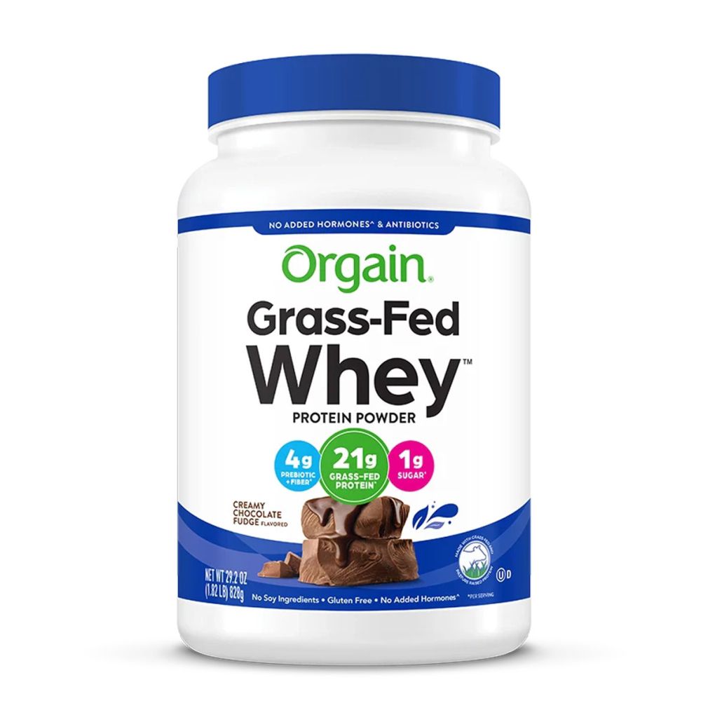 Orgain Whey protein u prahu, kremasta čokolada, 828g