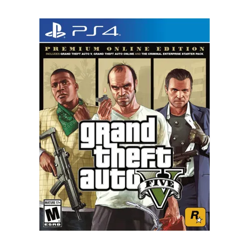 PS4 Grand Theft Auto V - GTA 5 Premium Edition