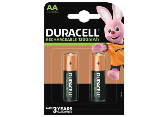 Duracell Baterija AA 1300 mAh - 2 komada