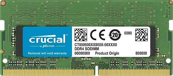 Crucial RAM memorija 8 GB SODIMM DDR4 3200 MHzCT8G4SFRA32A