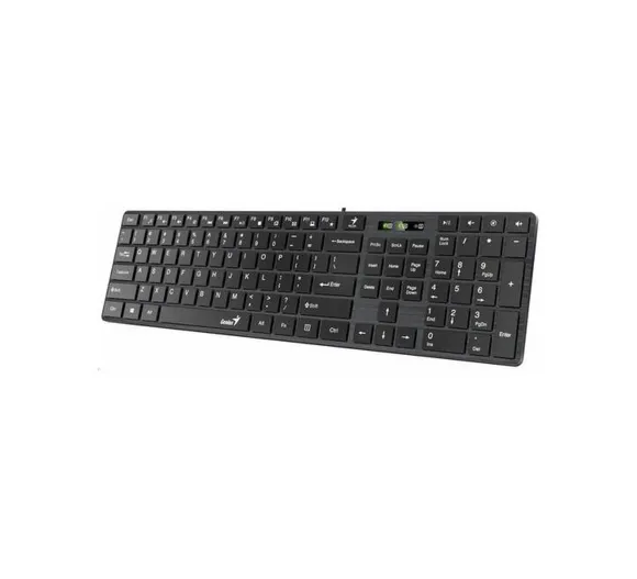 Genius Žična tastatura Slimstar 126-Crna