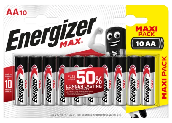 Energizer Alkalne baterije MAX AA - 10 komada