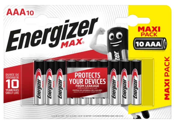 Energizer Alkalne baterije MAX AAA - 10 komada