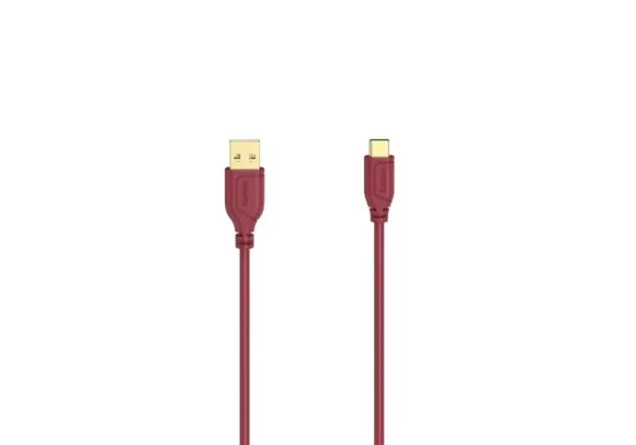 Hama Kabl USB-C na USB 2.0 Flexi-Slim 0,75 m - Crveni