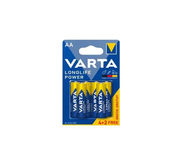 Varta Alkalne baterije AA LP LR6 - 4 + 2