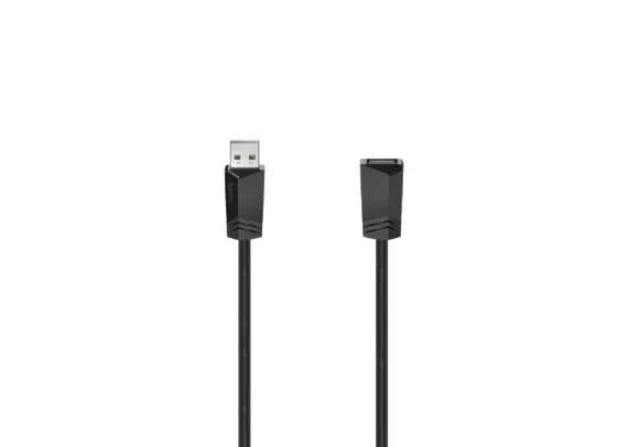 Hama USB 2.0 produžni kabl 3 m - Crni