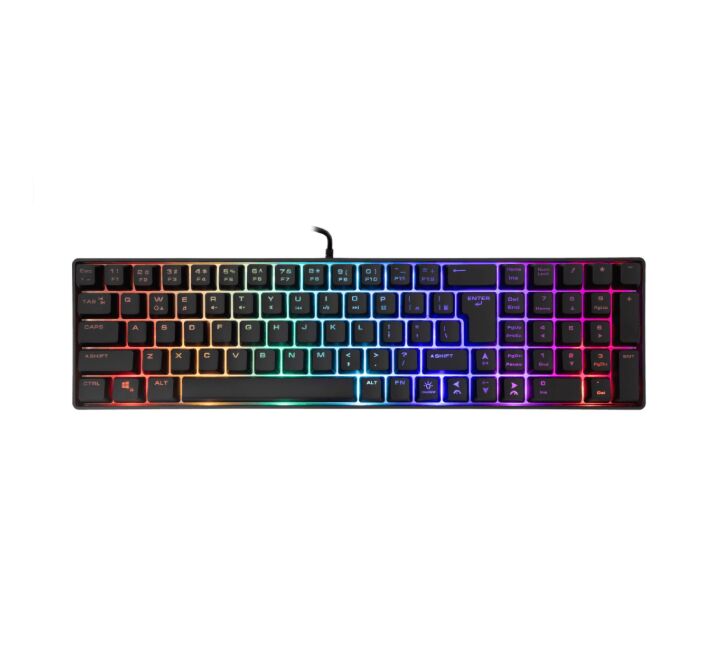 White Shark Gaming tastatura Gladius US - Crna