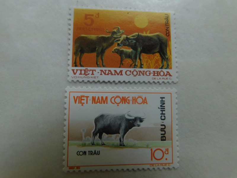 SOUTH VIET-NAM 1973 KOMPLET ČISTA SERIJA