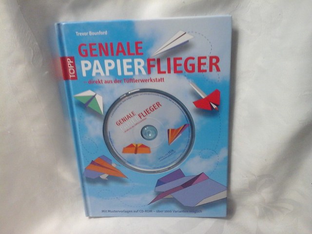 Geniale papier flieger Trevor Bounford papirni avion