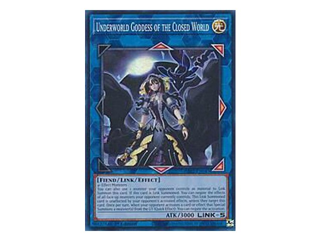 Yu-Gi-Oh! Underworld Goddess of the Closed World - RA02