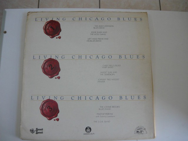 V.A. - Living Chicago Blues 1-3 Box