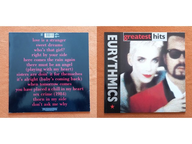 EURYTHMICS - Greatest Hits (LP) Made in Germany