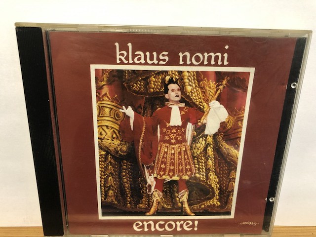 Klaus Nomi – Encore!