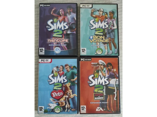 The Sims 2   četiri Expansion Packa