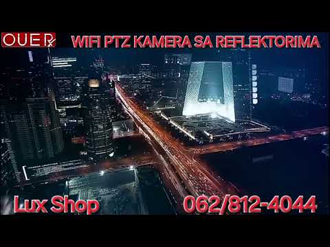 Spoljna PTZ Robot Kamera sa Reflektorima Full HD