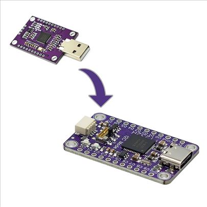 Adapter FT232H modul USB Type-C na JTAG/uart/spi