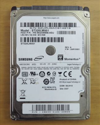 Samsung Momentus (Seagate ST320LM001) 320GB 2.5"