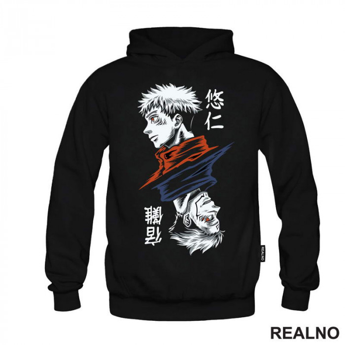 YUJI AND SUKUNA - JUJUTSU KAISEN - ANIME - DUKS