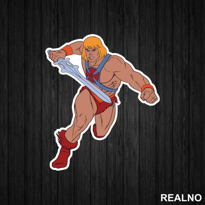 HE MAN NAPADA - MASTERS OF THE UNIVERSE - NALEPNICA