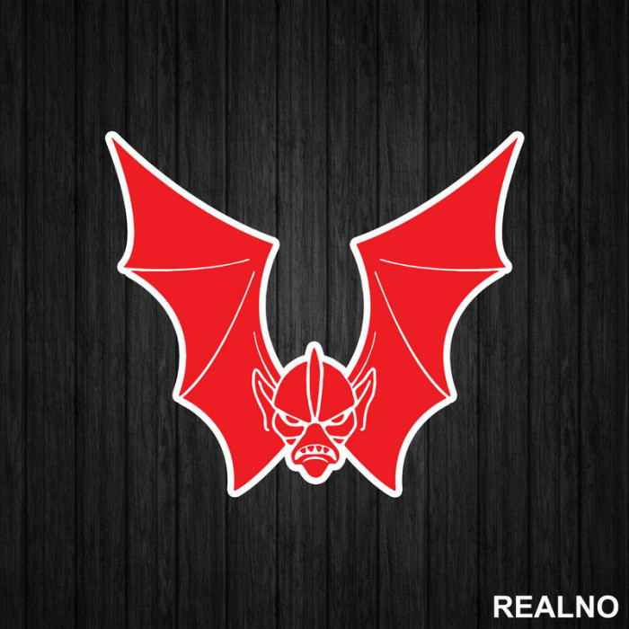 LOGO HORDAK CRVENI - MASTERS OF THE UNIVERSE - NALEPNICA