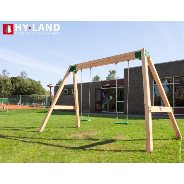 Hy-Land EN 1176 javno igralište Jungle Gym - Ljuljaška sa 2 sedišta