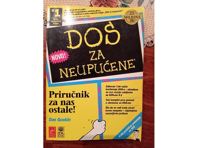 DOS za neupućene   Dan Gookin