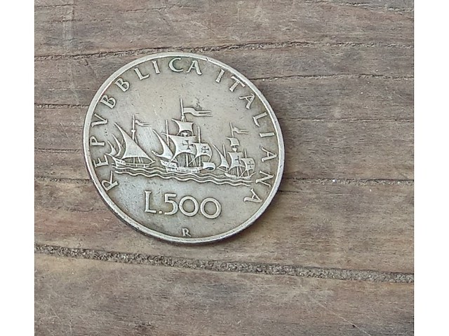 ITALIJA 500 LIRA 1960 SREBRO