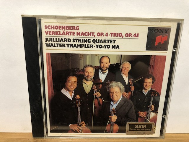 Schoenberg - Juilliard String Quartet, Walter Trampler