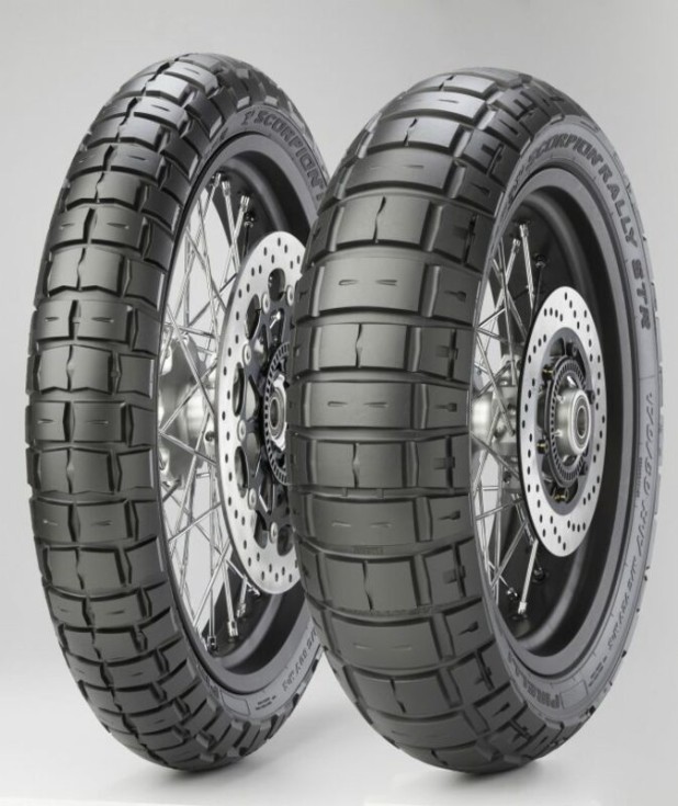 PREDNJA GUMA PIRELLI SCORPION RALLY STR (F) 110/80 R 18 M/C 58H TL M+S