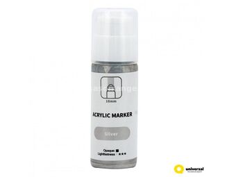 ART RANGER Akrilni marker 60ml silver pa86810 art