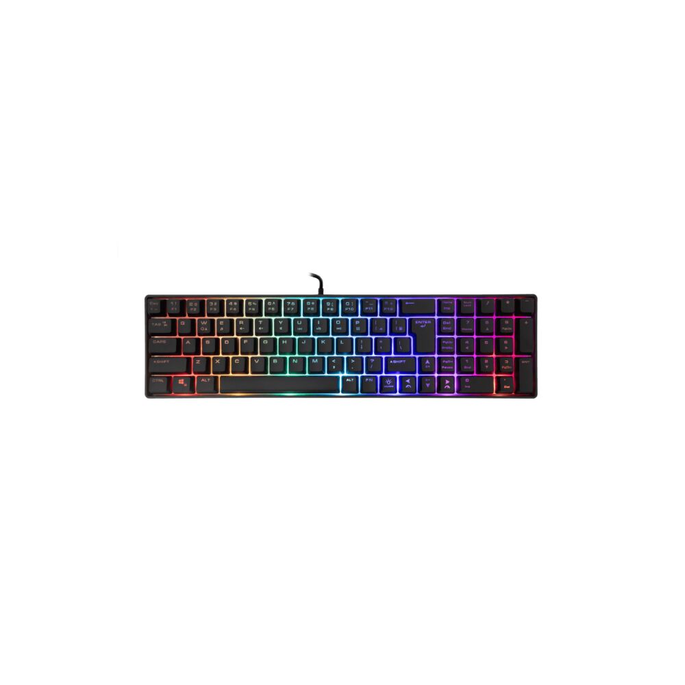 White Shark Gaming tastatura Gladius US - Crna