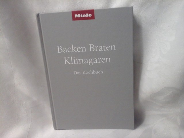 Kuvar na nemačkom Backen Braten Klimagaren