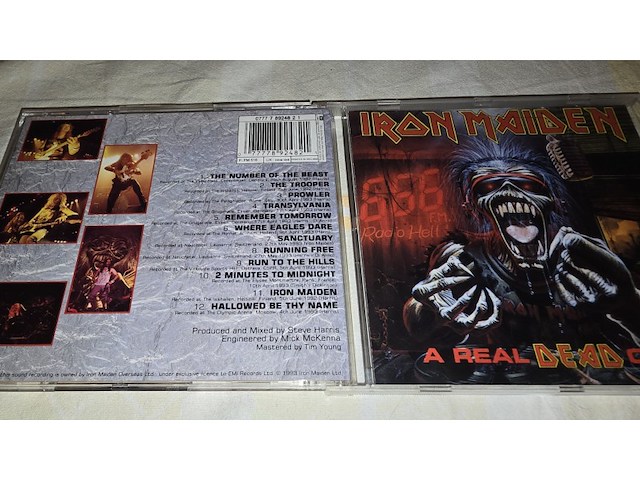 Iron Maiden - A real DEAD one , ORIGINAL