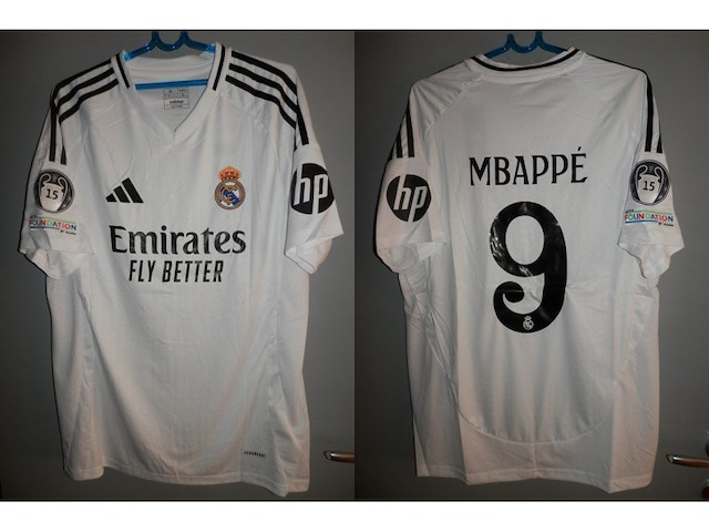 Real Madrid dres 2024-25 Kylian Mbappe 9