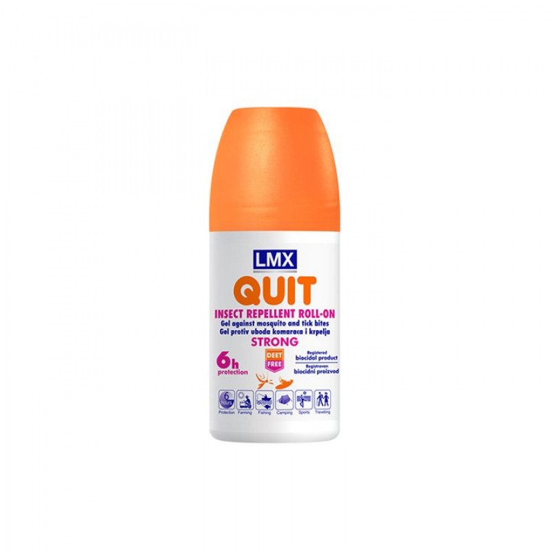 LMX Quit STRONG gel roll-on protiv uboda komaraca i krpelja 100ml