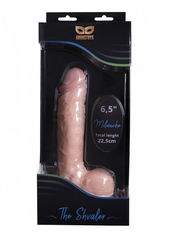 Silikonski dildo u boji kože Milanche AT1039