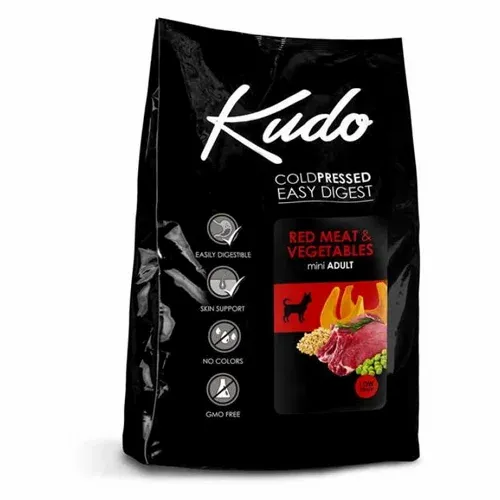 Kudo Mini Adult Red Meat & Vegetables - 3 kg