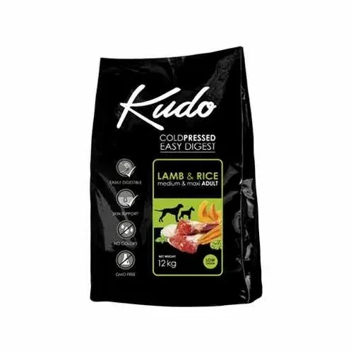 Kudo Medium/Maxi Adult Lamb & Rice - 3 kg